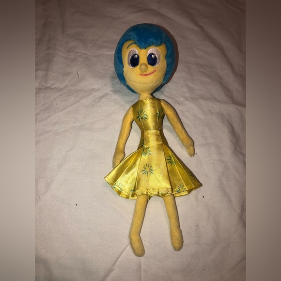 Disney | Toys | The Disney Store Movie Inside Out Joy Plush | Poshmark